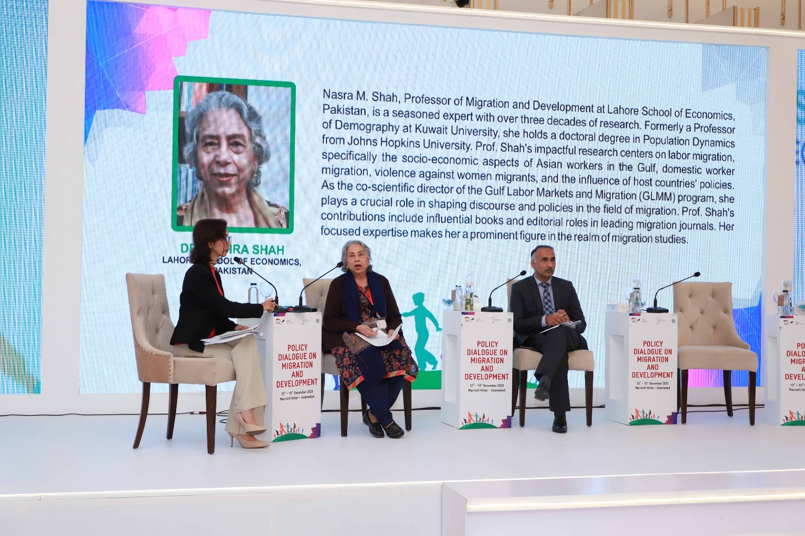 Dr. Nasra Shah participated in the Policy Dialogue on Migration and ...